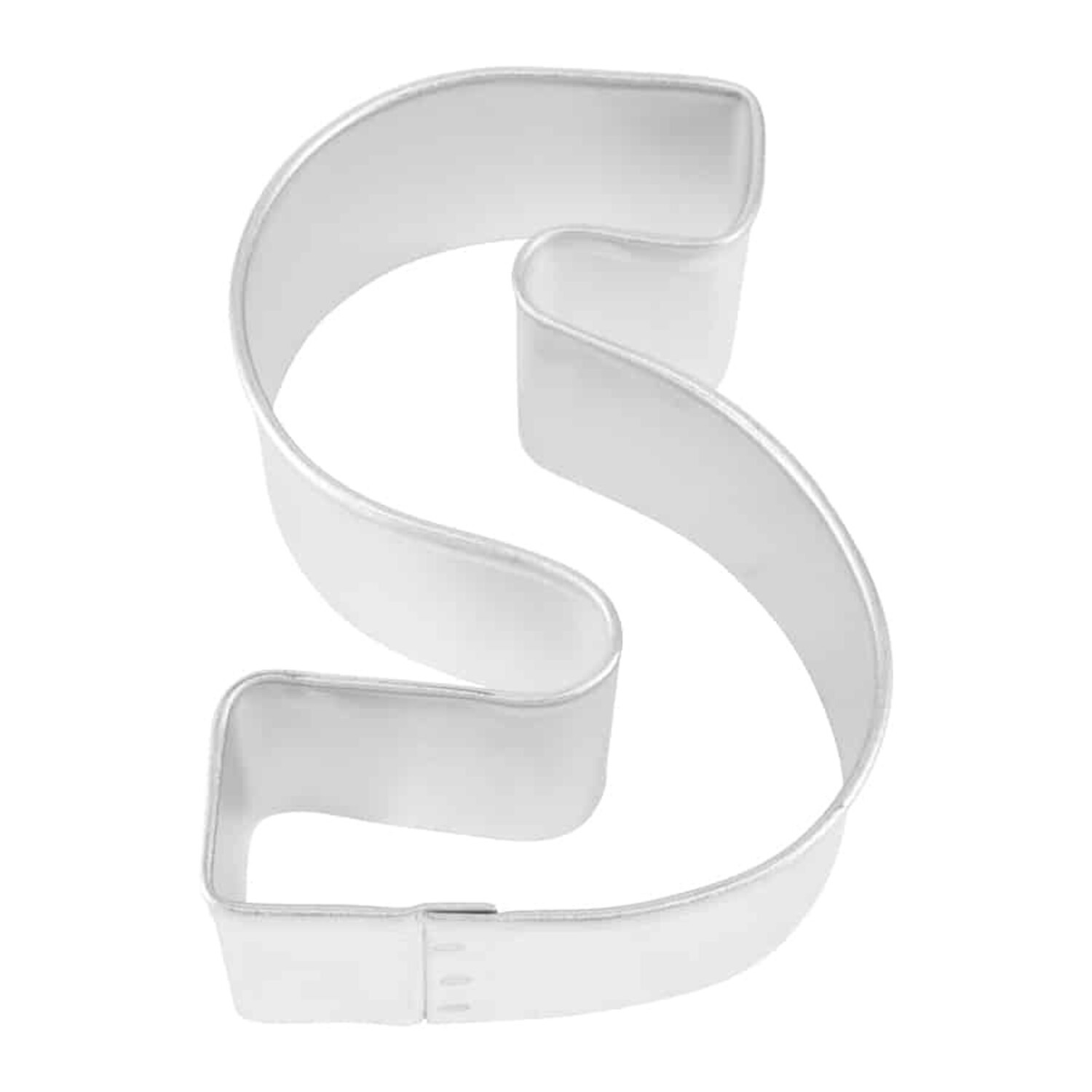 cookie cutter, letter S - Whisk