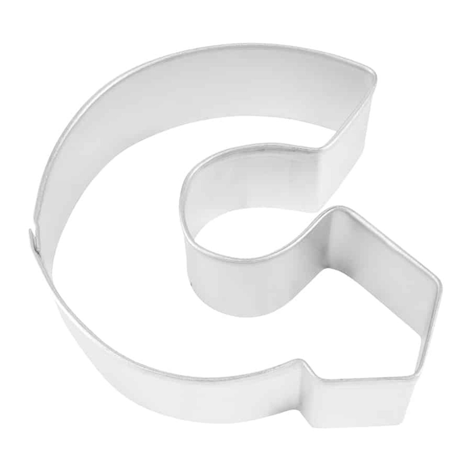cookie cutter, letter G - Whisk