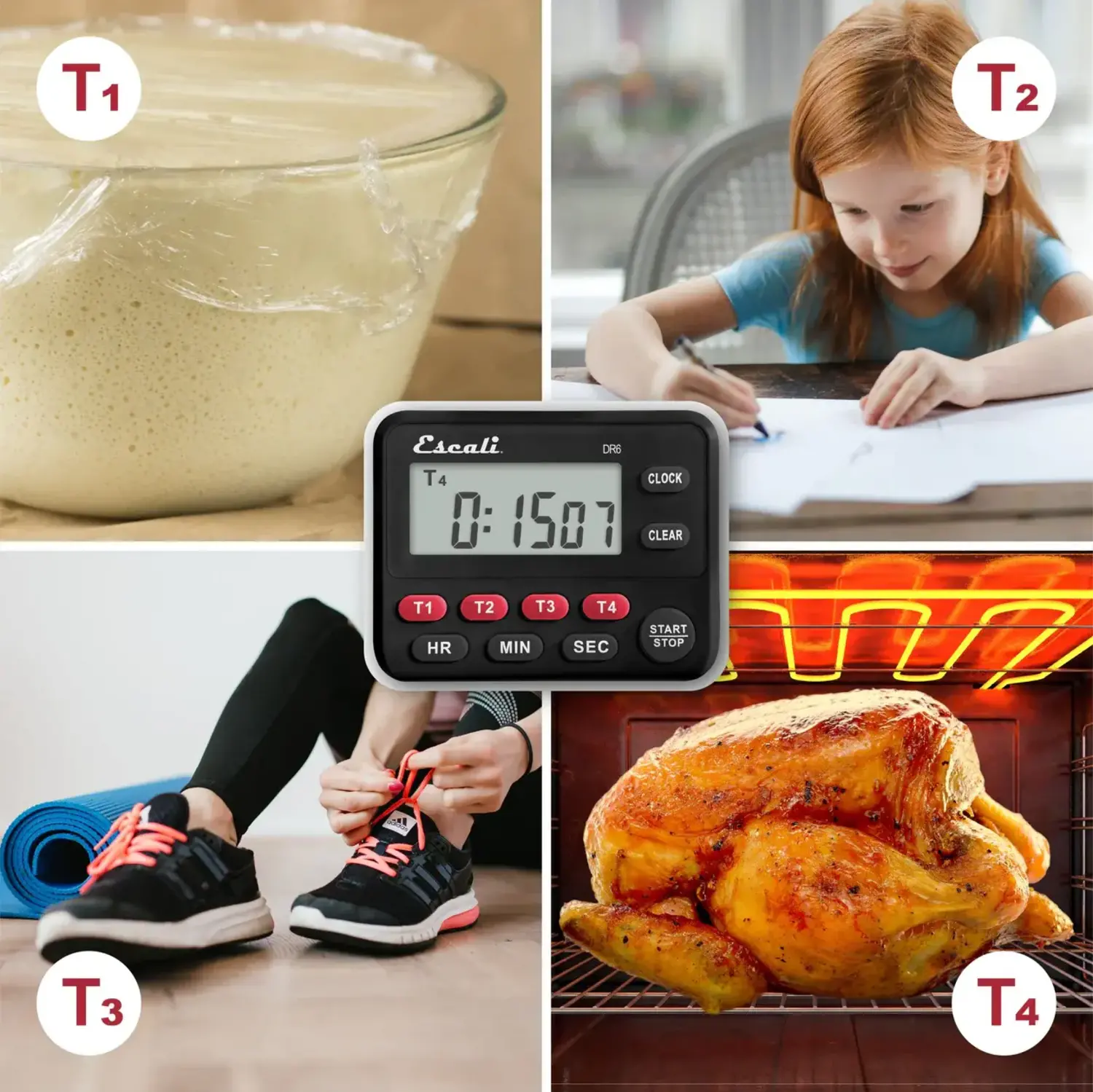 digital timer, 4-event - Whisk