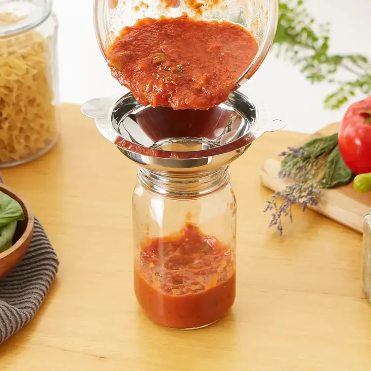 canning funnel, wide mouth BACKUP WAIT - Whisk