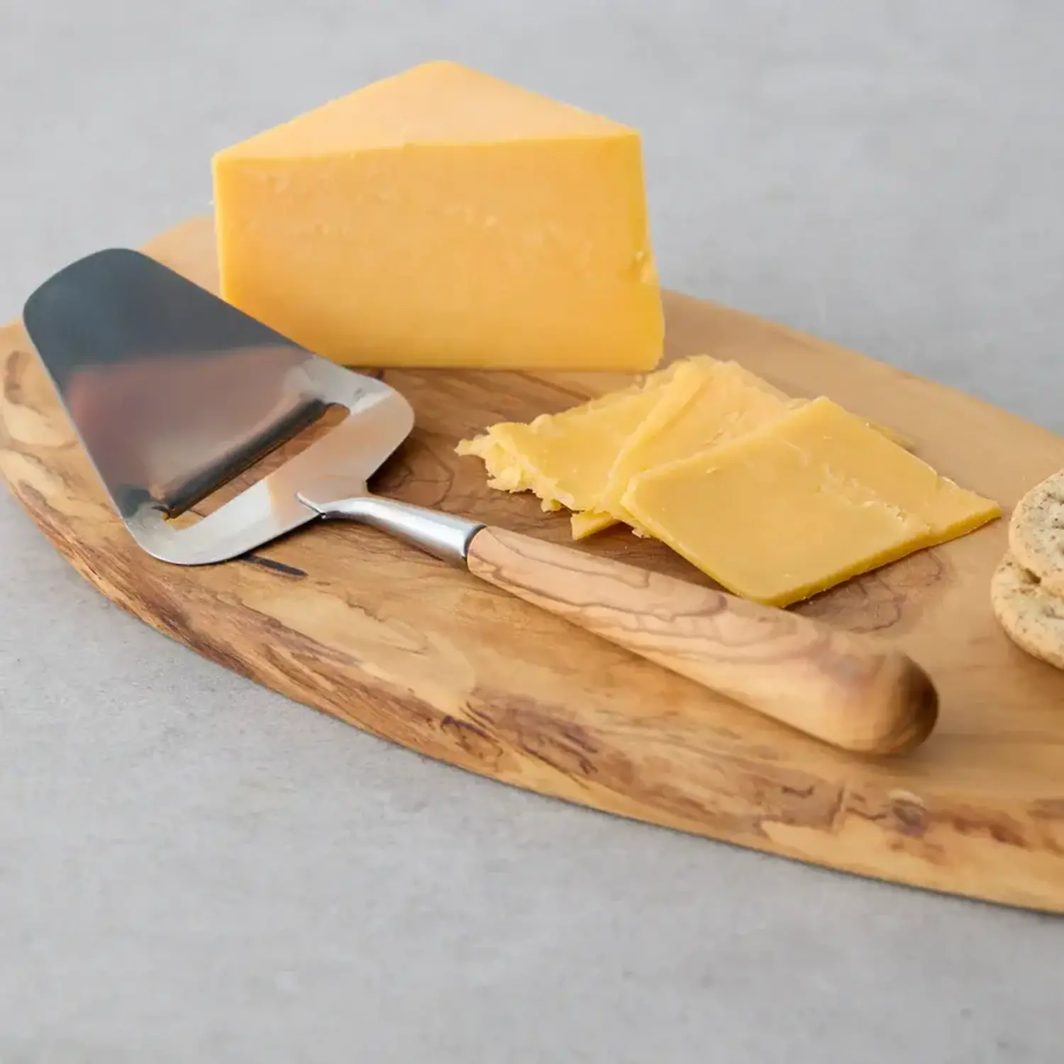 cheese plane, olive wood - Whisk