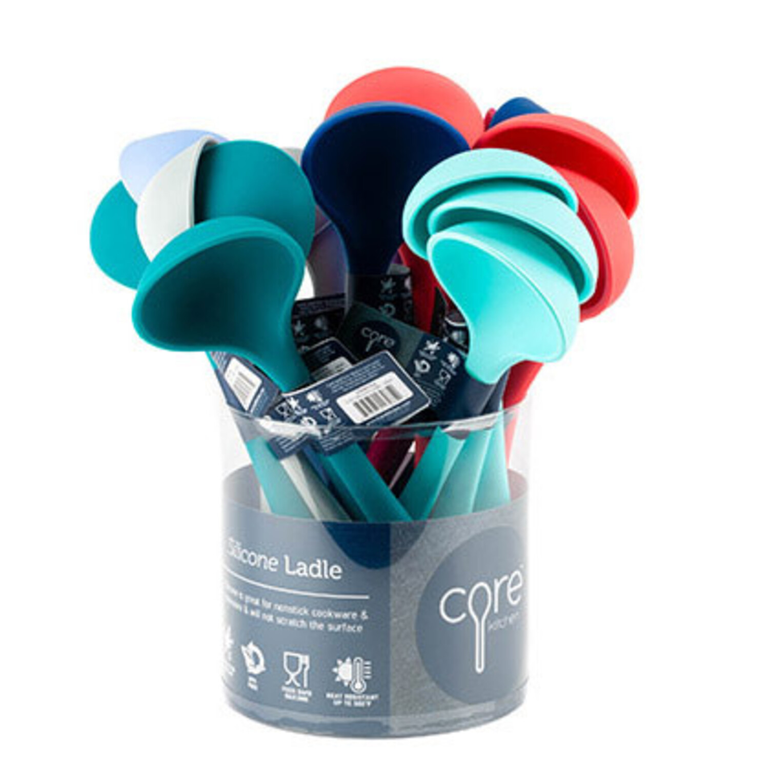 ladle, silicone assorted - Whisk