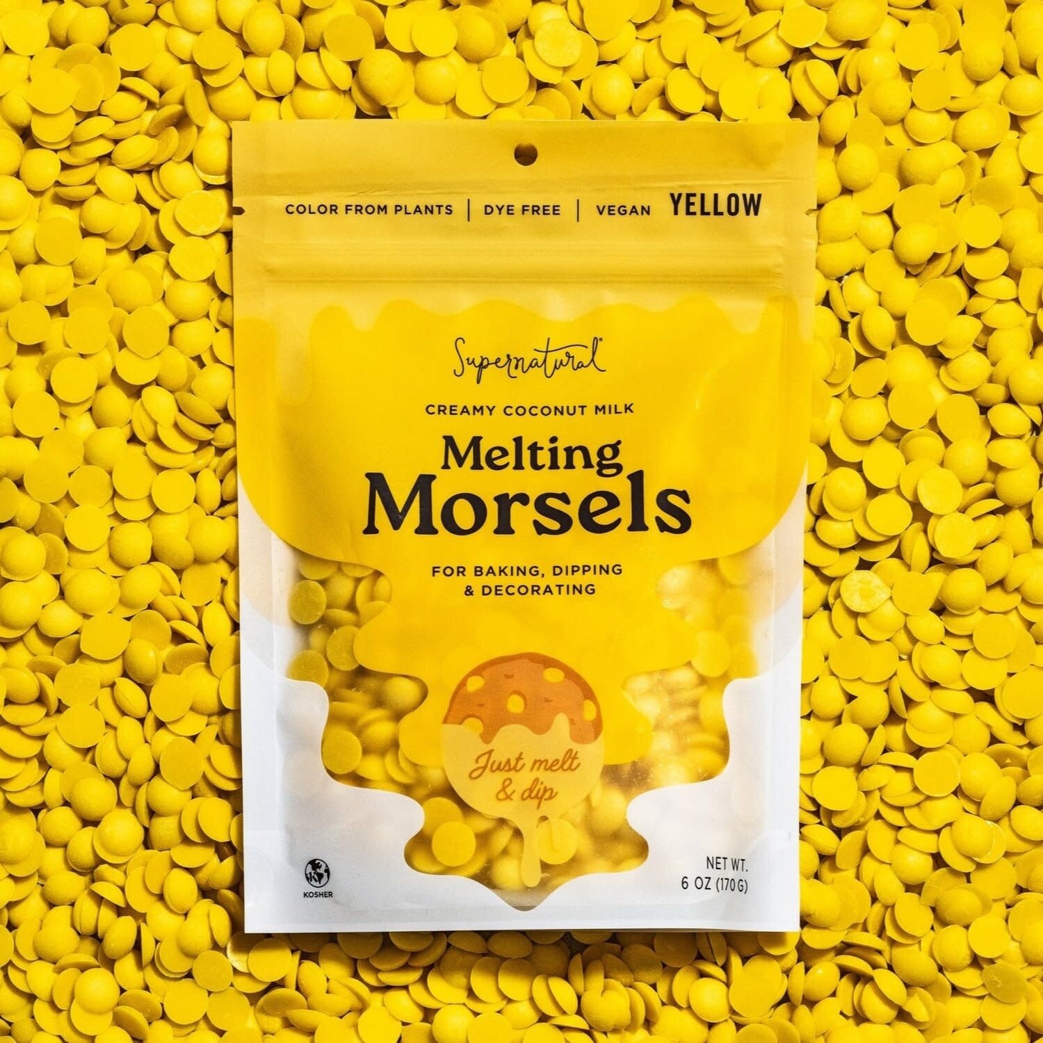 plant-based melting wafers, yellow - Whisk