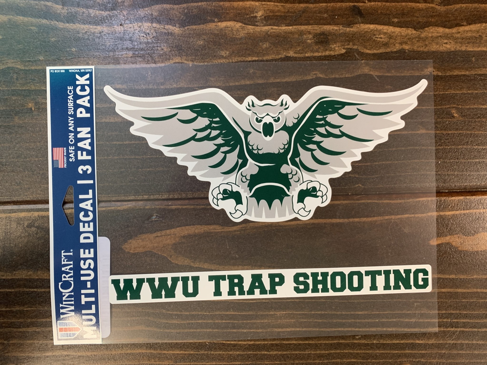 Wincraft WWU Trap Shooting Decal - William Woods University Logo Store
