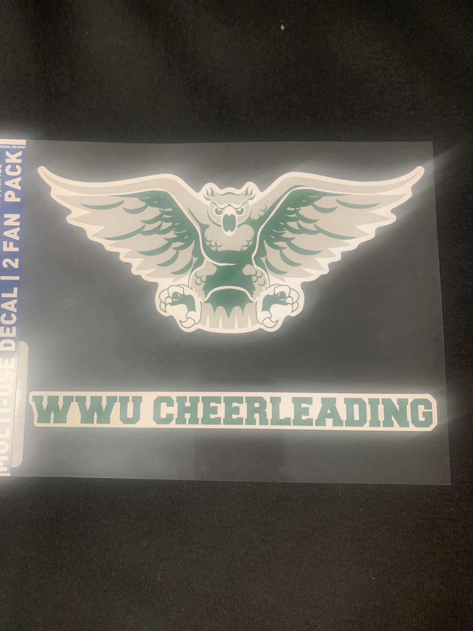 2023 WIncraft WWU Cheerleading Decal - William Woods University Logo Store