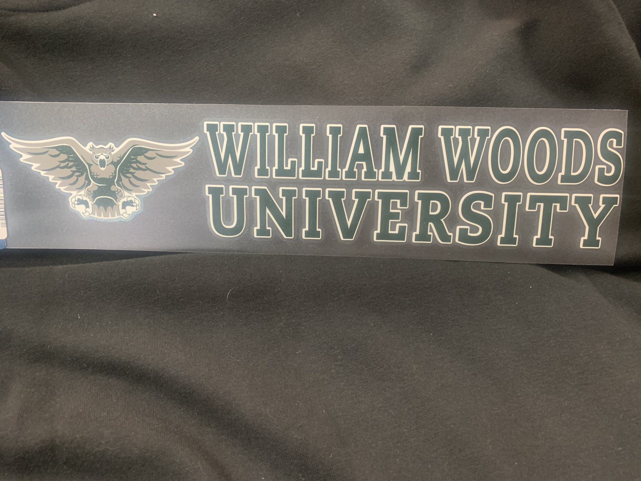 Wincraft WWU owl mascot decal - William Woods University Logo Store
