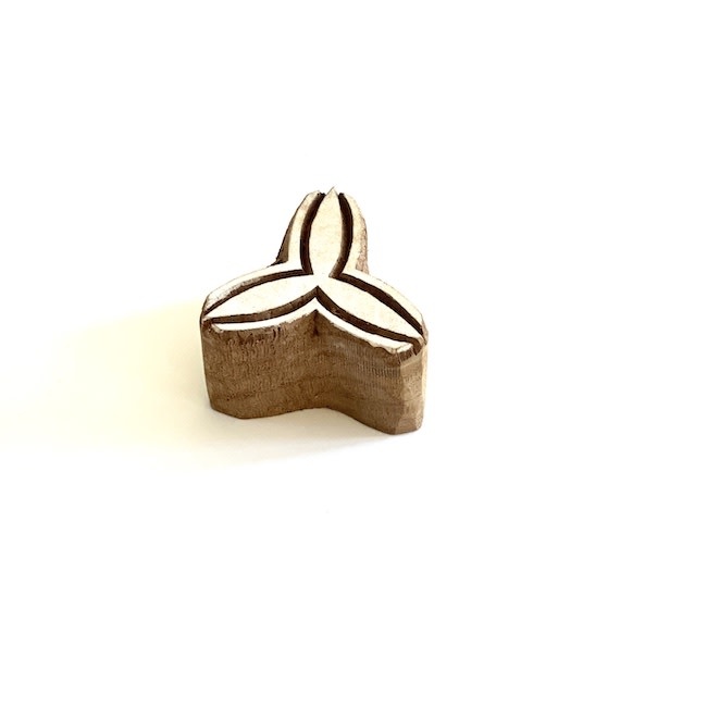 geo wheel wood block - Island Bungalow Hawaii