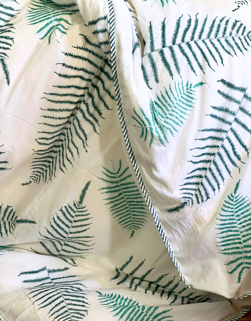 Fern Duvet Cover - Island Bungalow Hawaii