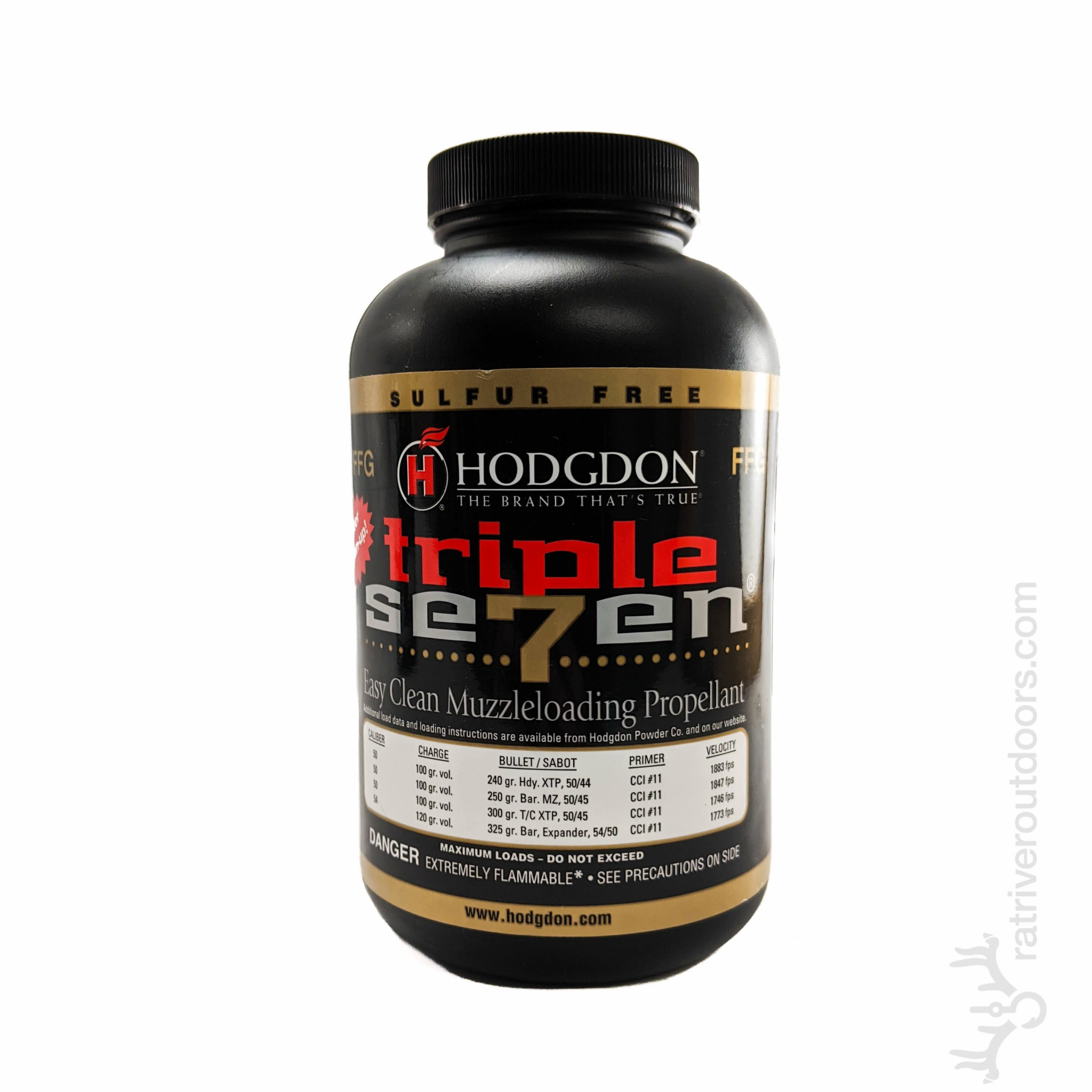 Hodgdon Triple Seven Powder FFG (1lb) - Rat River Outdoors Inc.