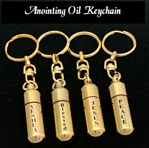 Key Chain Oil Holder - Truly Anointed
