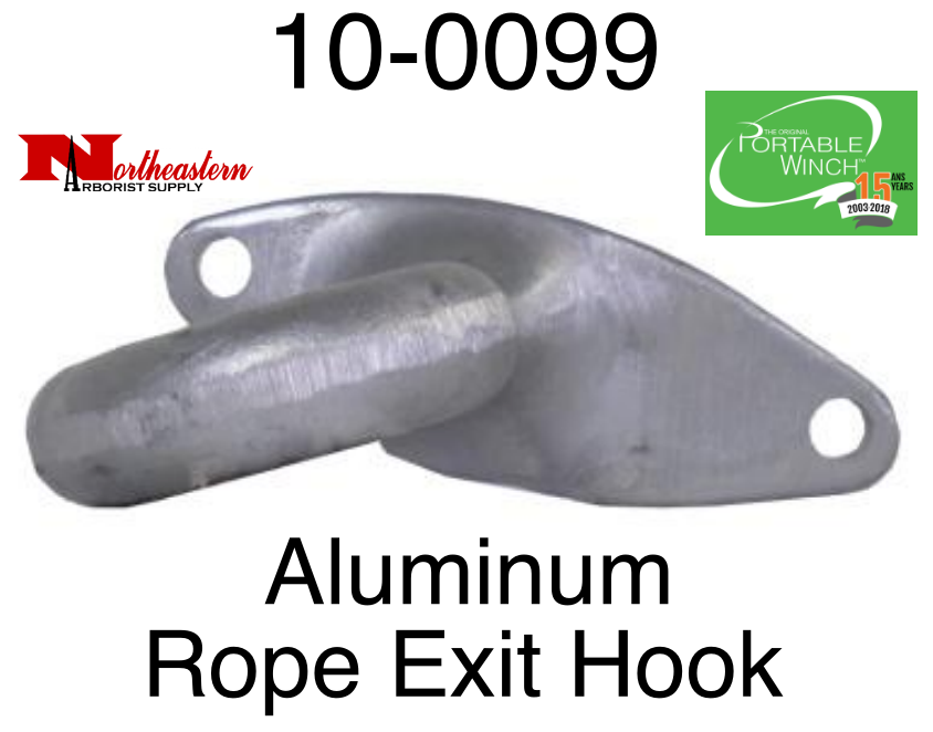 Aluminum Rope Exit Hook, This is the hook from where the rope comes OUT ...