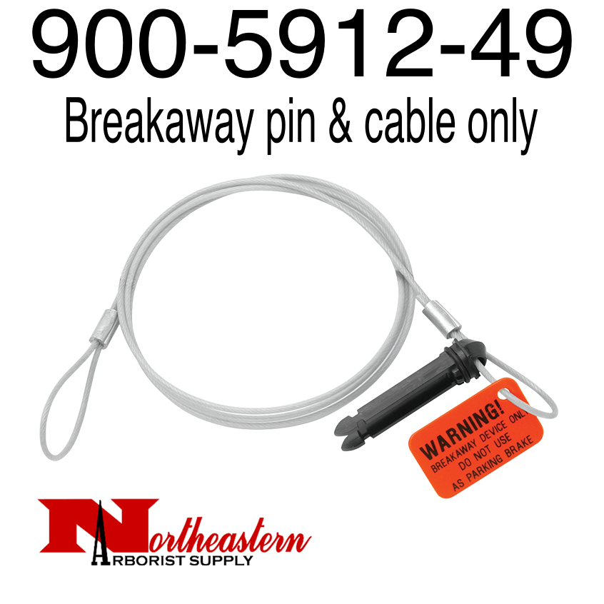 Bandit® Breakaway pin & cable ONLY for 12v Breakaway switch Part #900 ...