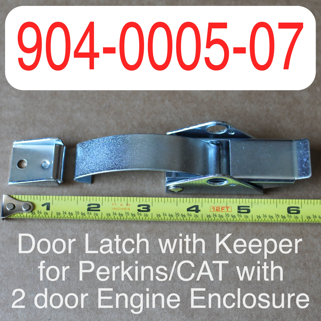 Latch, Engine Door with Keeper for Perkins/CAT with 2 door Engine ...