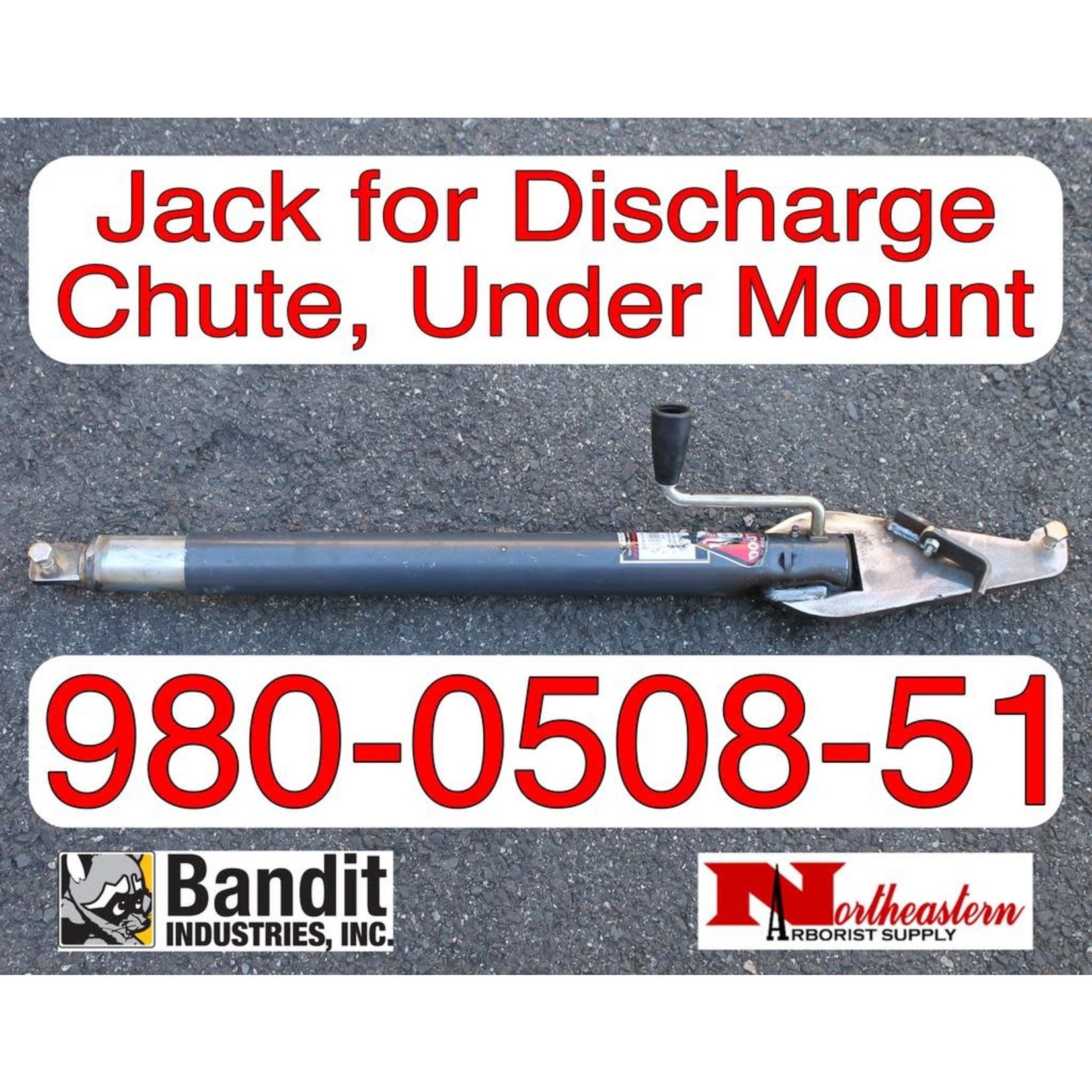 Bandit® Jack for Discharge Chute, Under Mount 980-0508-51 ...