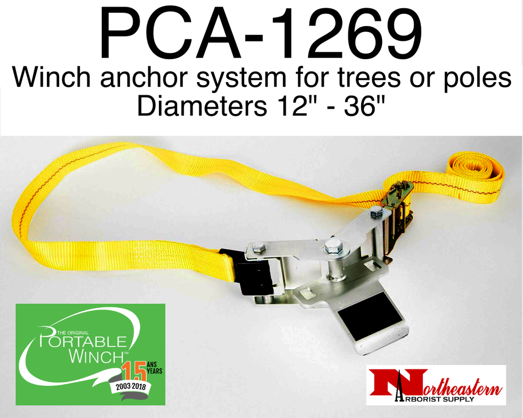 Tree Mount Winch Anchor with Strap (2" X 10') - Northeastern Arborist ...