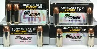Sig Sauer Sierra Handgun Bullets 45Cal 200Gr JHP V-Crown - Siwash Sports