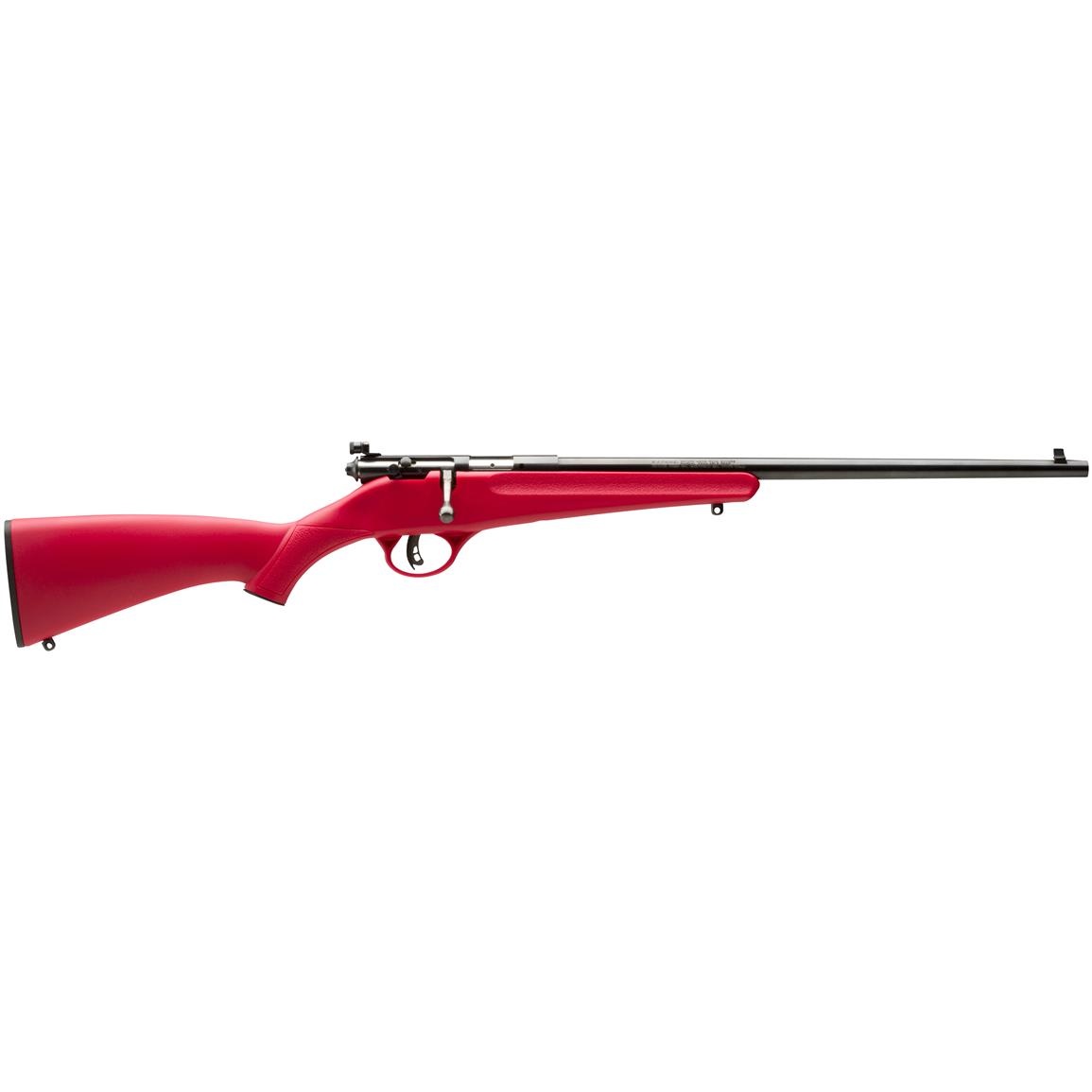 Savage Rascal Youth Single Shot 22LR Bolt Action Red - Siwash Sports