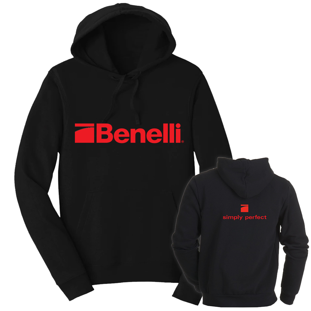 Benelli Hoodie Black XL - Siwash Sports