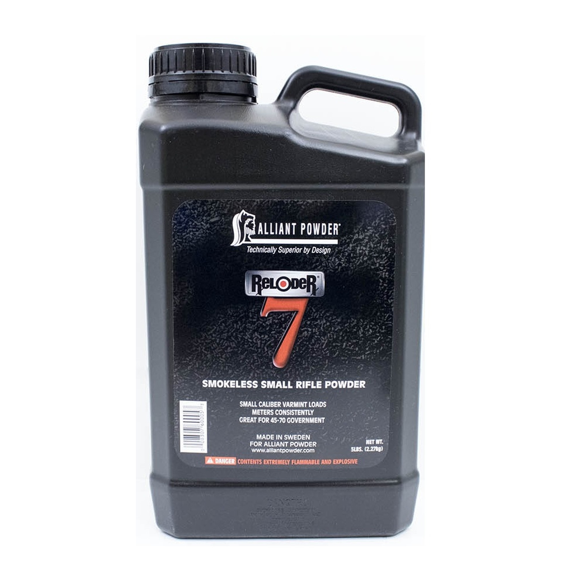 Reloader 7 Smokeless Powder 5LB - Siwash Sports