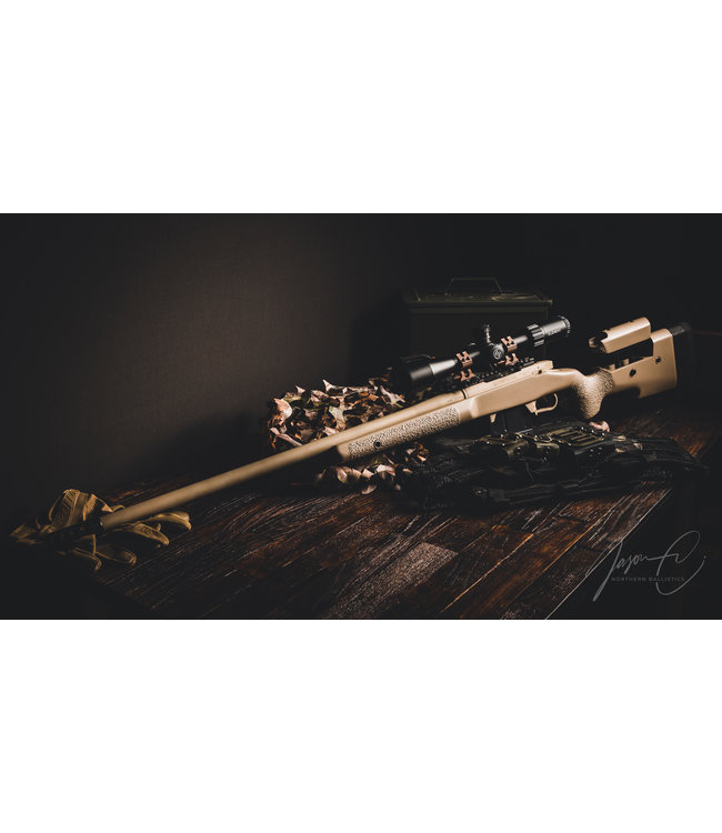 McMillan TAC-338 Bolt-Action G31 .338LM Long Action TAN - Siwash Sports