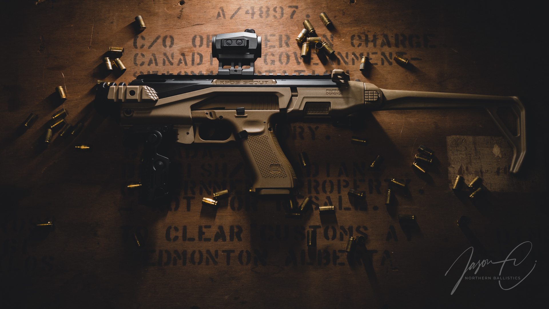 FAB DEF KPOS Scout FDE Kit Includes FGGK Forward Grip - Siwash Sports