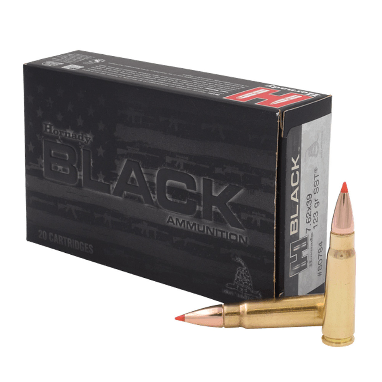 Hornady Black Rifle Ammo 7.62X39 123GR SST 20RD - Siwash Sports