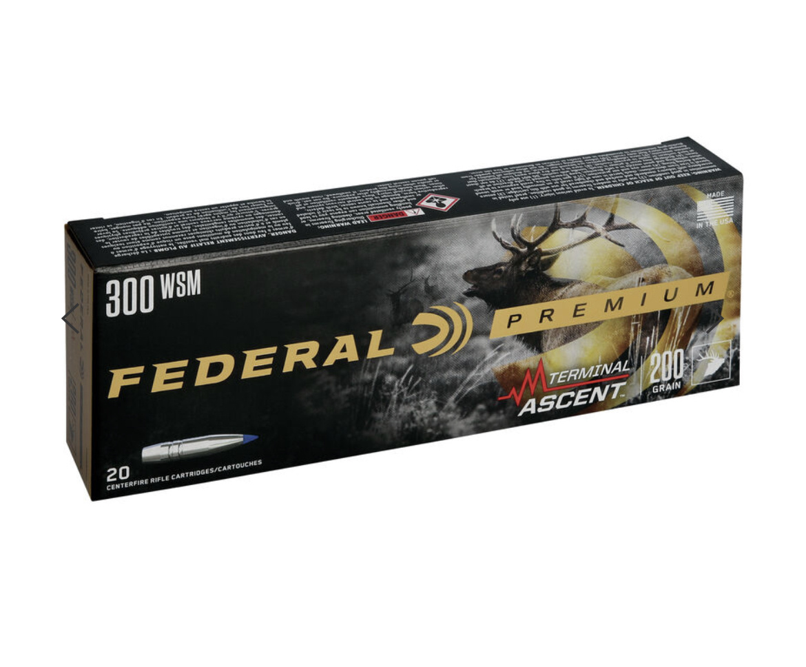 Federal Premium 300 WSM 200GR Terminal Ascent - Siwash Sports