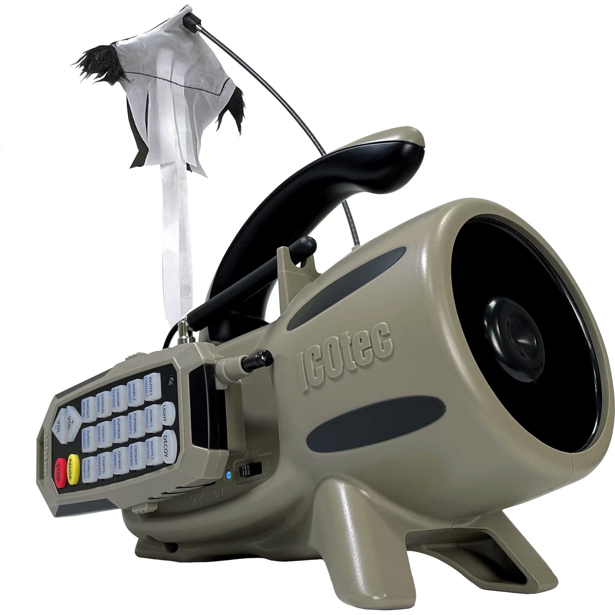 ICOtech ICOtec 320+ Remote Controlled Predator Call with Decoy Combo w ...