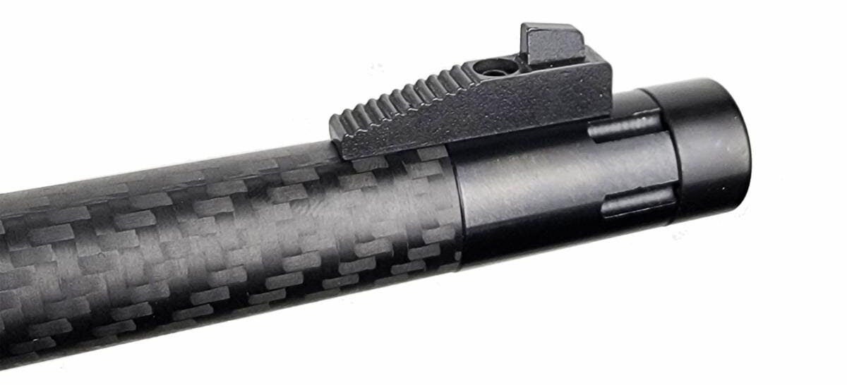 Overlander .22LR Single Shot, Threaded Carbon Fiber BBL, Blk Adj. Stk ...