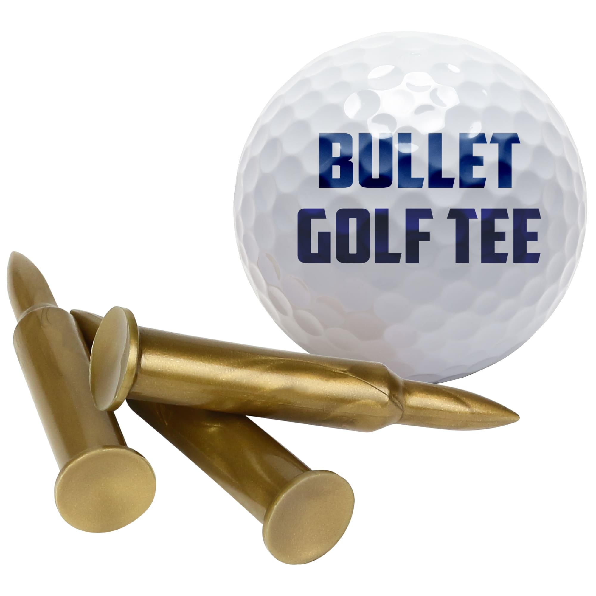 Caliber Gourmet Tactical Golf Tee, Set of 50 - Siwash Sports