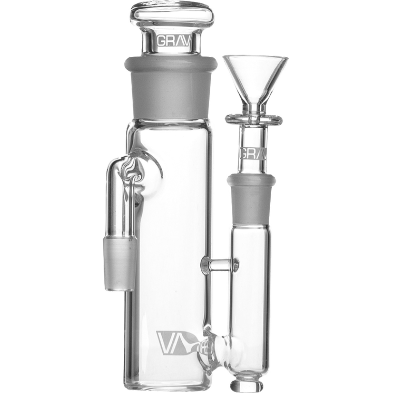 GRAV 14mm Phoenix 90° Ash Catcher - Mushroom New Orleans