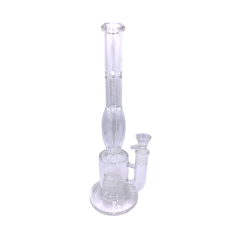 14" Horizontal Barrel Matrix & Honey Comb Perc Water Pipe - Mushroom ...