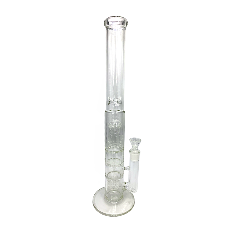 18" Double Chamber Matrix, Honey Comb, & 8 Arm Tree Perc Water Pipe ...