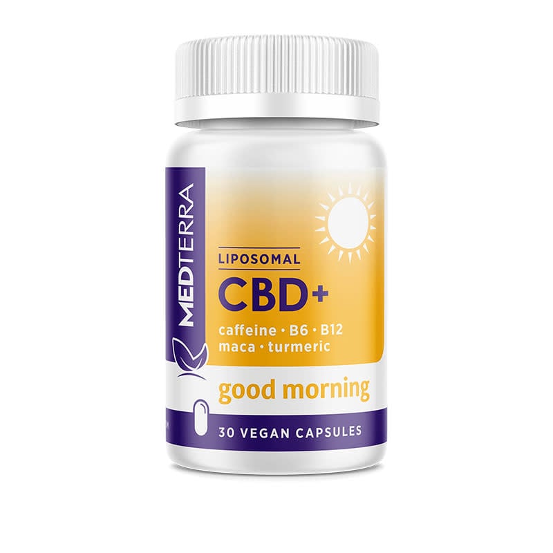 Medterra CBD Good Morning Capsules 60 Count - Mushroom New Orleans