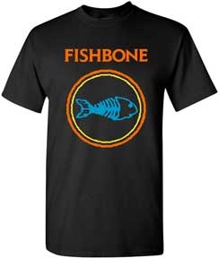 Fishbone - Logo T-Shirt - Mushroom New Orleans