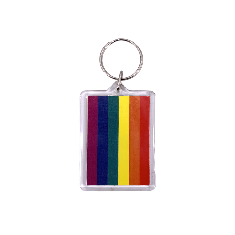 Pride Flag Keychain - Mushroom New Orleans
