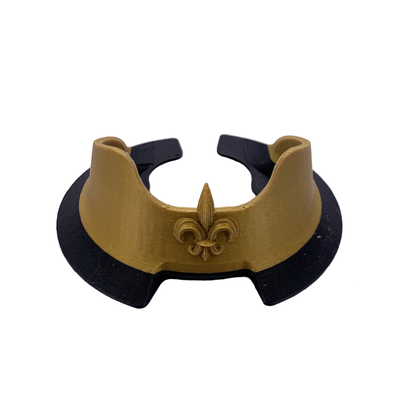 Puffco Stabilizing Base Black and Gold - Mushroom New Orleans