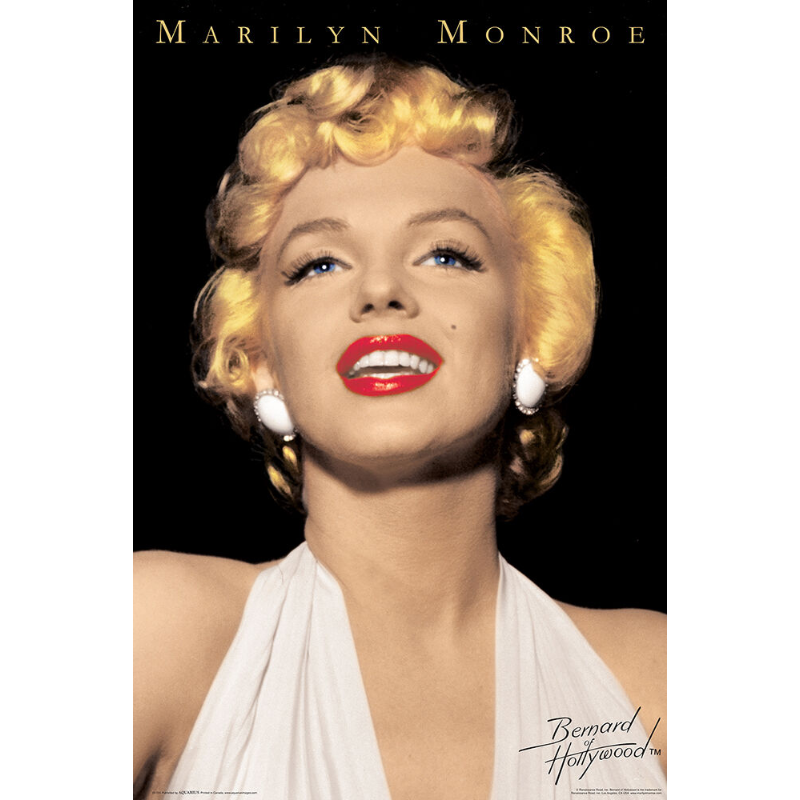 Marilyn Monroe Skull Poster