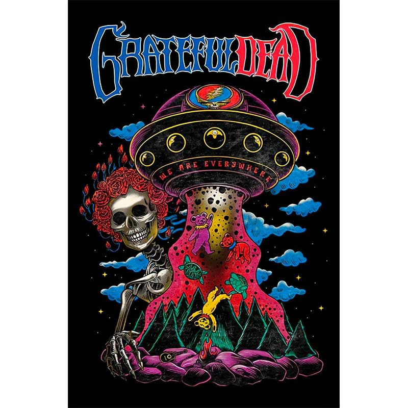 Grateful Dead - UFO Poster 24" x 36" - Mushroom New Orleans