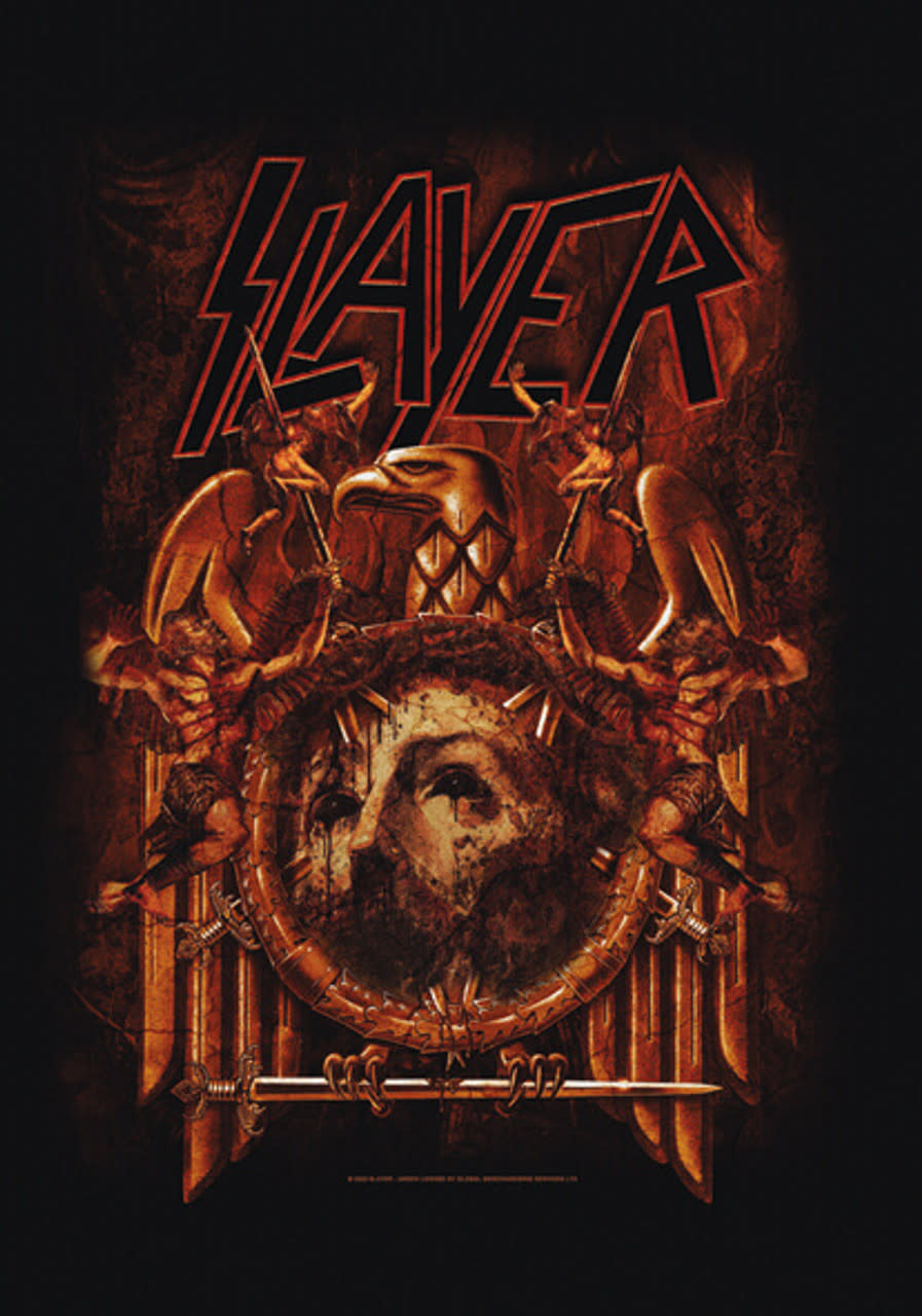 Slayer Repentless Fabric Poster 30" x 40" - Mushroom New Orleans