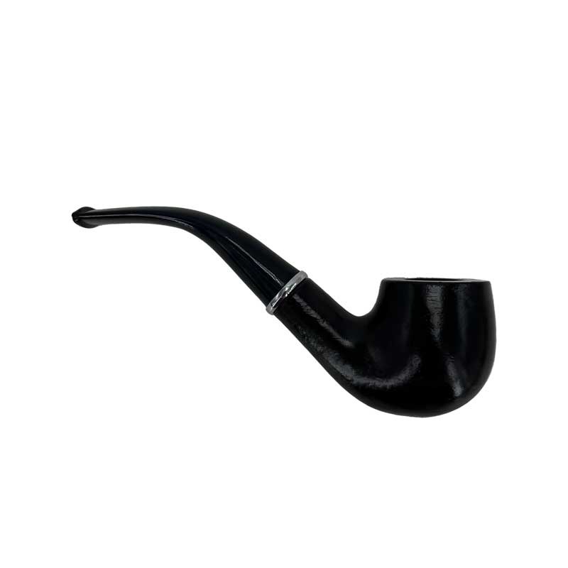 5.5" Gandalf Classic Wood Sherlock Hand Pipe - Mushroom New Orleans