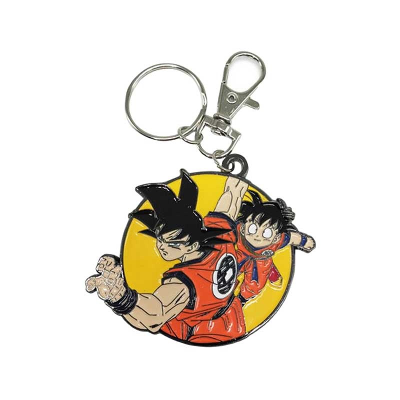 Dragon Ball Z Son Goku Son Gohan Metal Keychain - Mushroom New Orleans