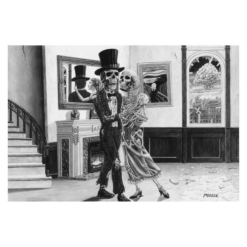 Tom Masse - Last Dance Poster 36"x24" - Mushroom New Orleans