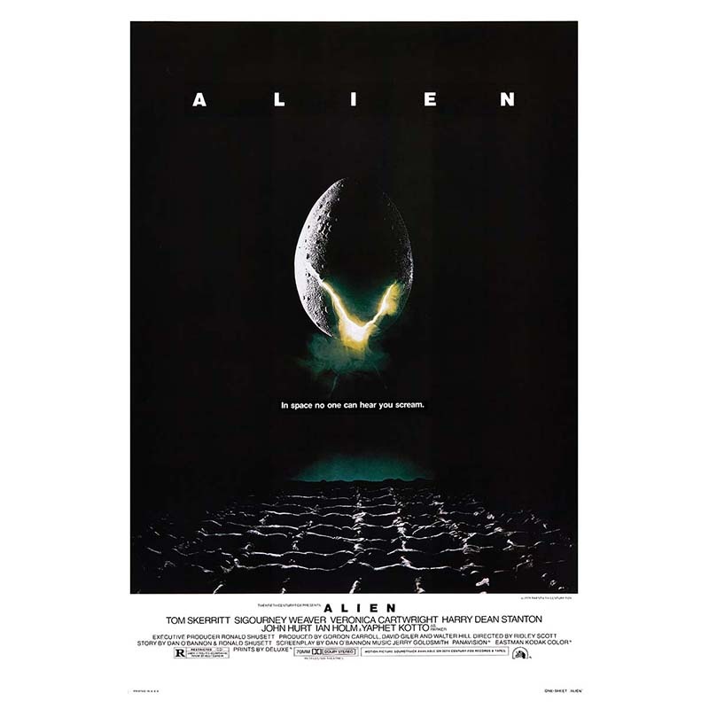 Alien - Movie Poster 24x36 - Mushroom New Orleans