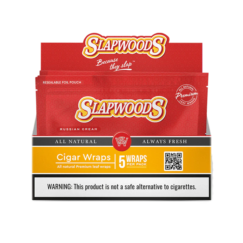 Slapwoods Russian Cream Wraps 5 Pack - Mushroom New Orleans