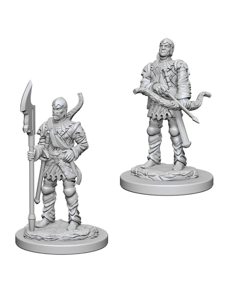 Deep Cuts Unpainted Minis: Town Guards - Game Night Games