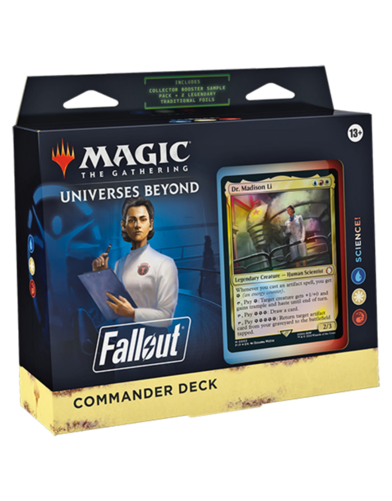 MTG Fallout Commander Science - Game Night Games