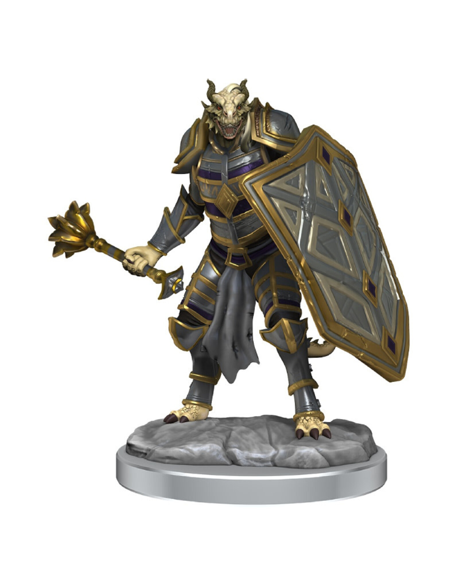 D&D Unpainted Minis: Dragonborn Cleric - Game Night Games