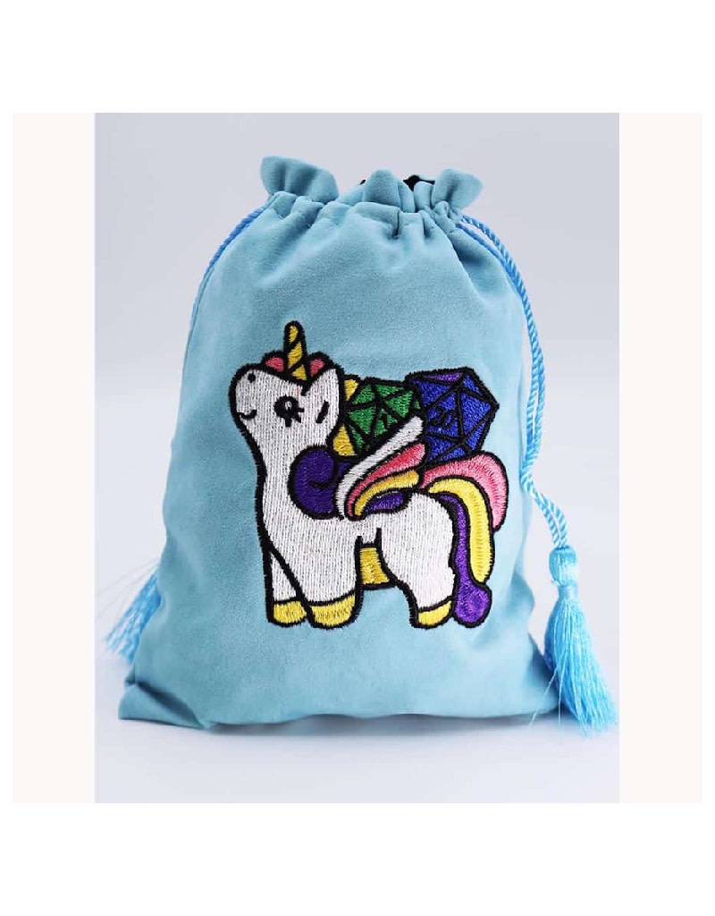 Misc Dice Bag: Foam Brain Games Sparkles the Unicorn - Game Night Games