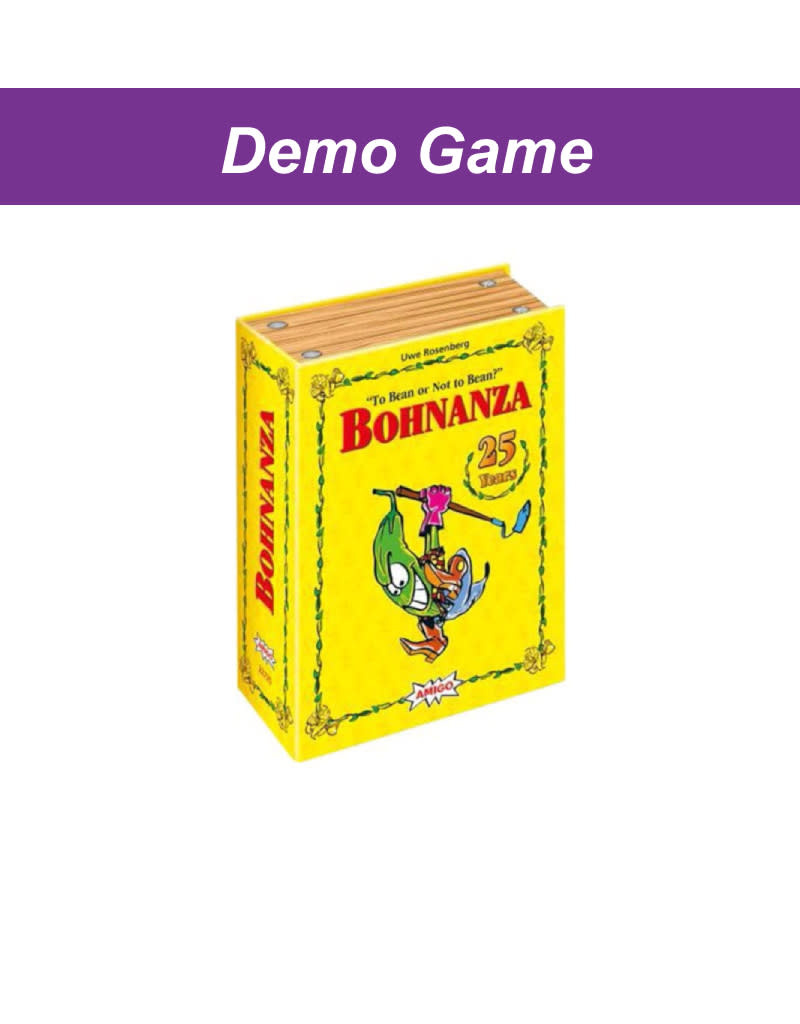 (DEMO) Bohnanza. Free to Play In Store! - Game Night Games